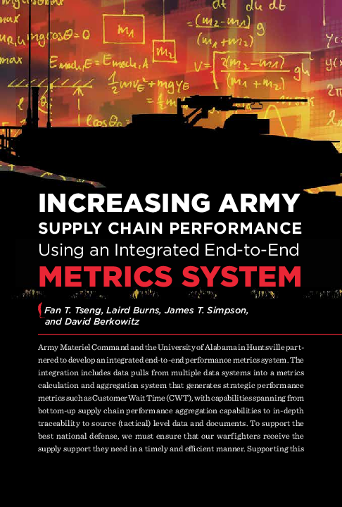 (PDF) Increasing Army Supply Chain Performance Using an Integrated End ...