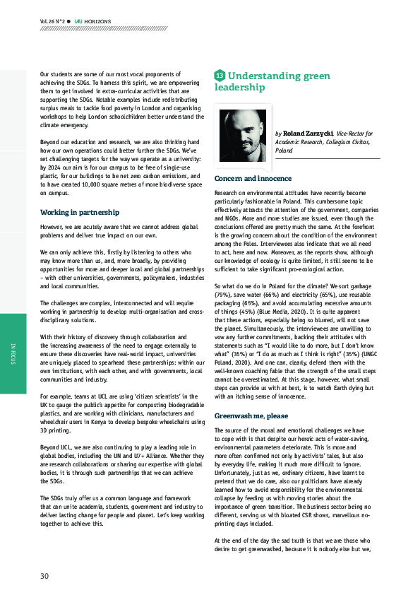 (PDF) Understanding Green Leadership