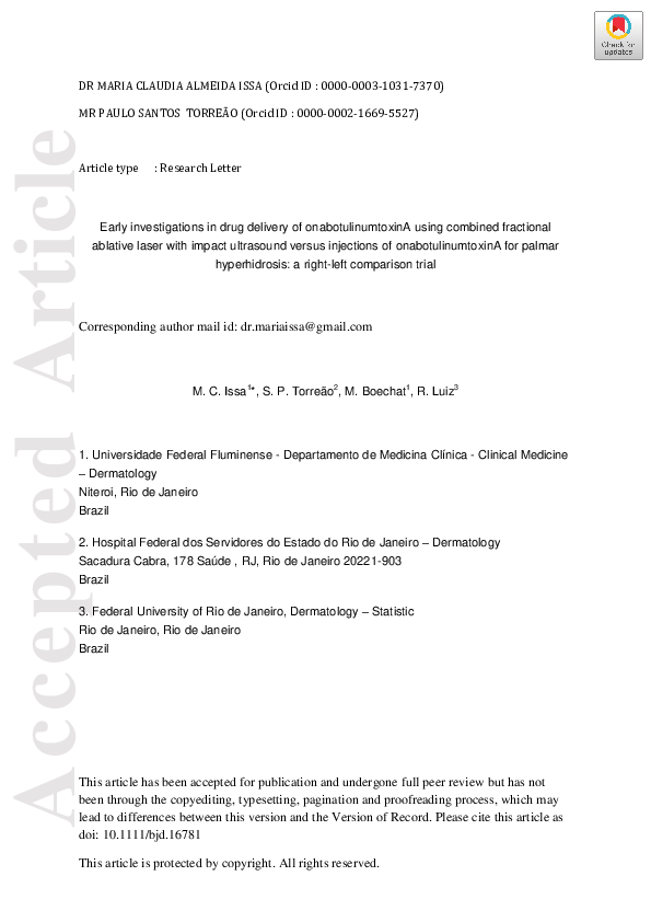 (PDF) Early investigations in drug delivery of onabotulinum toxin A ...