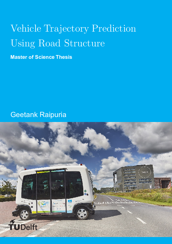 Pdf Vehicle Trajectory Prediction Using Road Structure