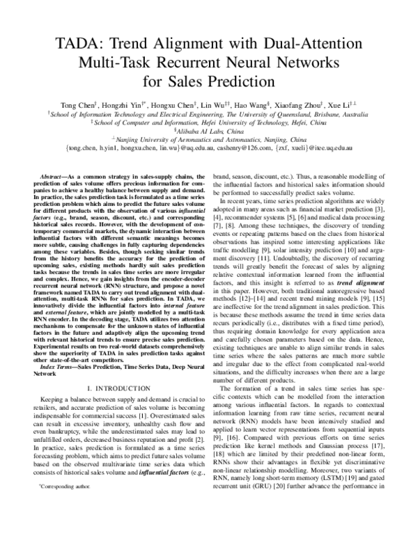 (PDF) TADA: Trend Alignment with Dual-Attention Multi-task Recurrent ...