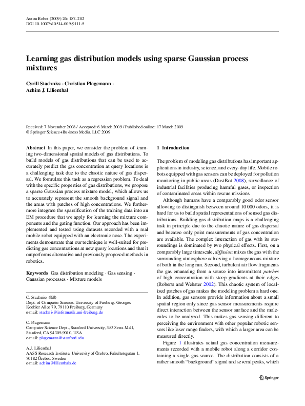 (PDF) Gaussian processes · Mixture
