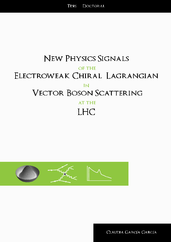 (PDF) New Physics Signals of the Electroweak Chiral Lagrangian in ...