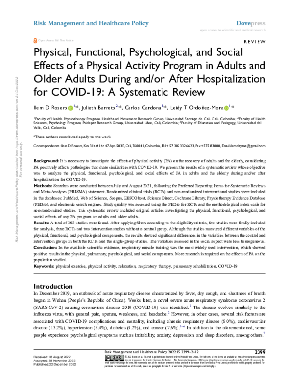(PDF) Physical, Functional, Psychological, and Social Effects of a Physical Activity Program in ...