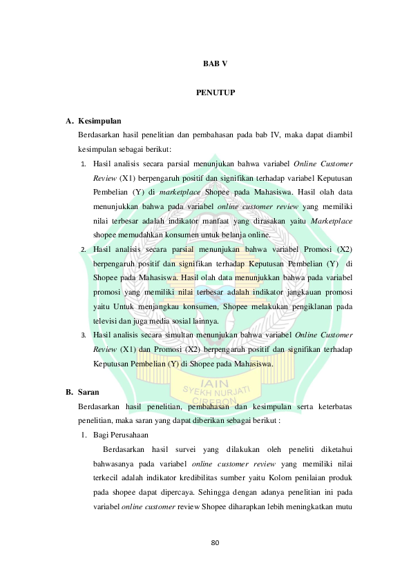 (PDF) Pengaruh Online Customer Review Dan Promosi Terhadap Keputusan Pembelian Di Shopee Pada ...