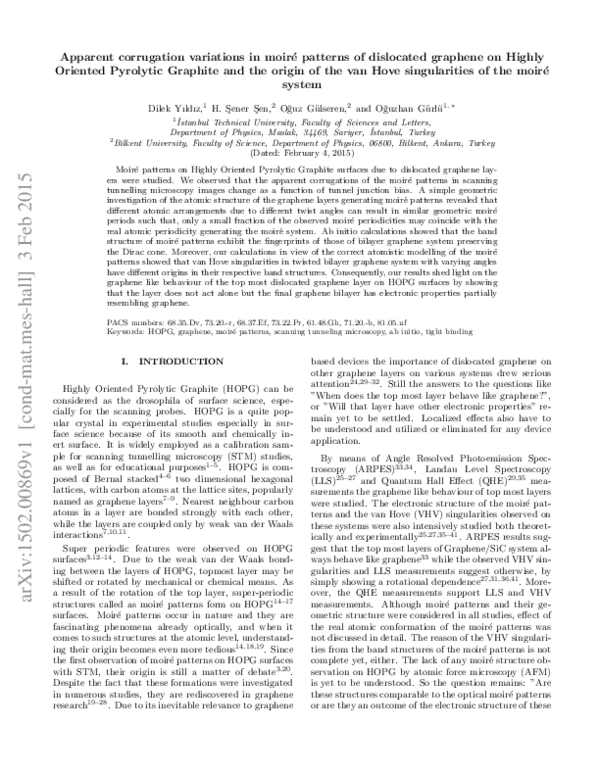 (PDF) Apparent corrugation variations in moir\'e patterns of dislocated ...
