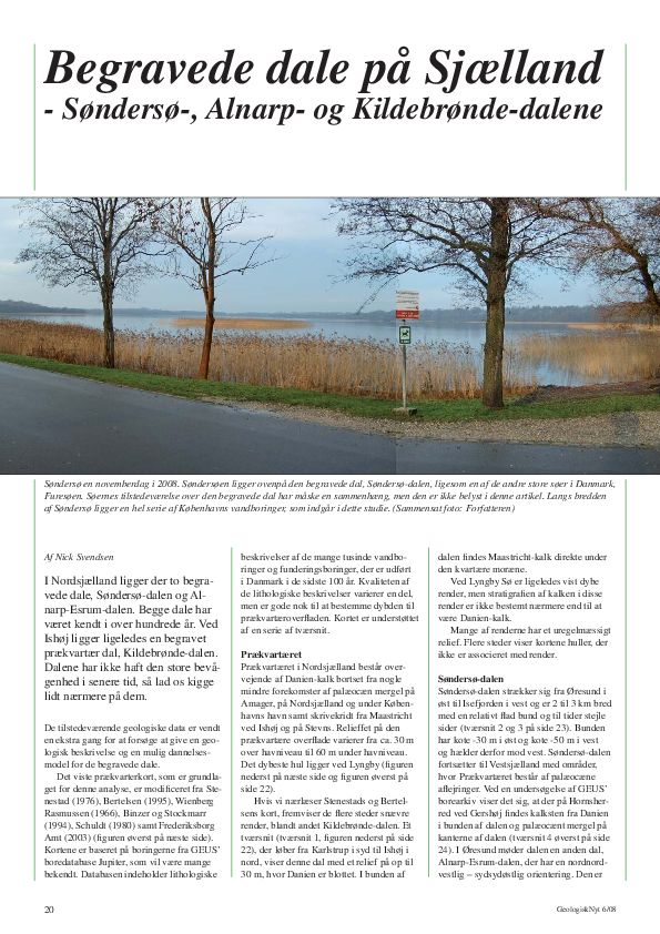 (PDF) Begravede dale på Sjælland - Søndersø-, Alnarp- og Kildebrønde-dalene