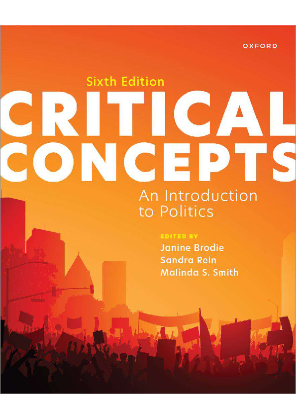 (PDF) Critical Concepts: An Introduction to Politics