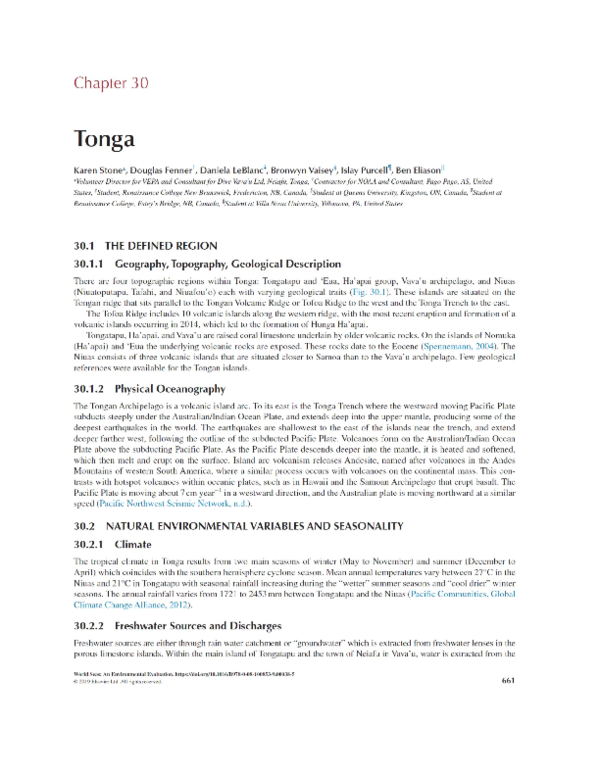 (PDF) Tonga