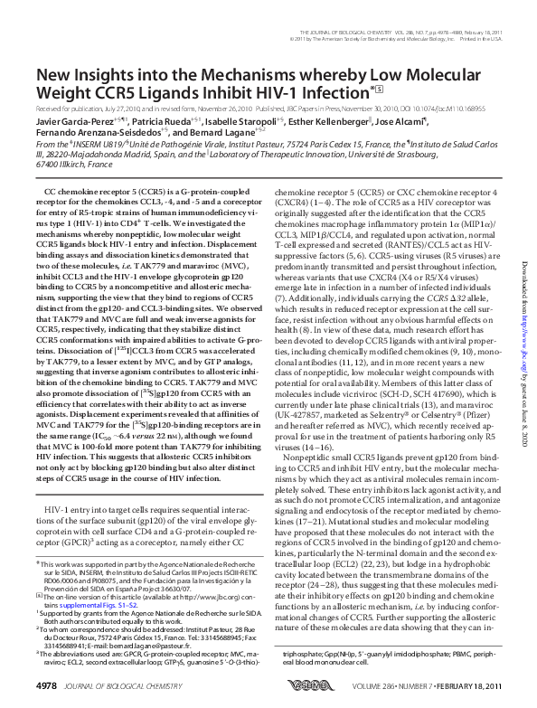 (PDF) New Insights into the Mechanisms whereby Low Molecular Weight ...