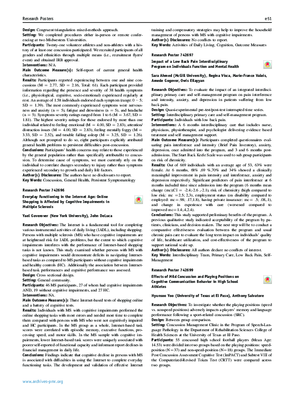 (PDF) Impact of a Low Back Pain Interdisciplinary Program on ...