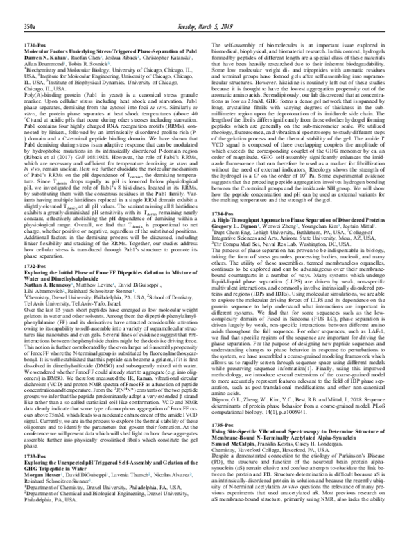 (PDF) Molecular Factors Underlying Stress-Triggered Phase-Separation of ...