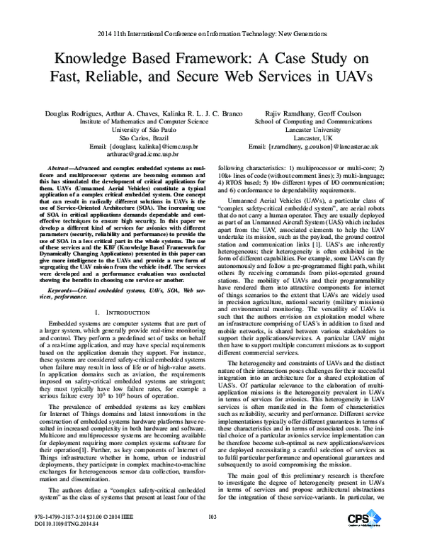 (PDF) KBF for Secure UAV Web Services: A Case Study