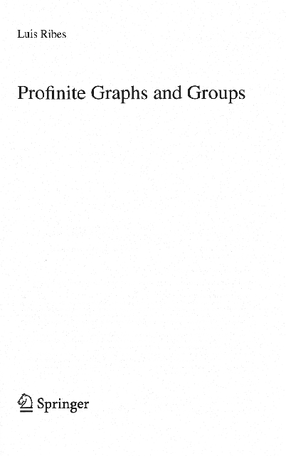 (PDF) Profinite Graphs and Groups