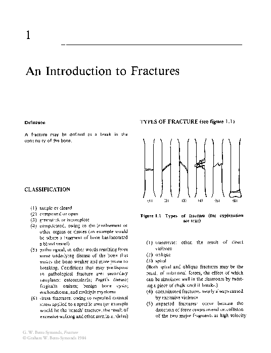 (PDF) An Introduction to Fractures | Graham Betts-Symonds - Academia.edu
