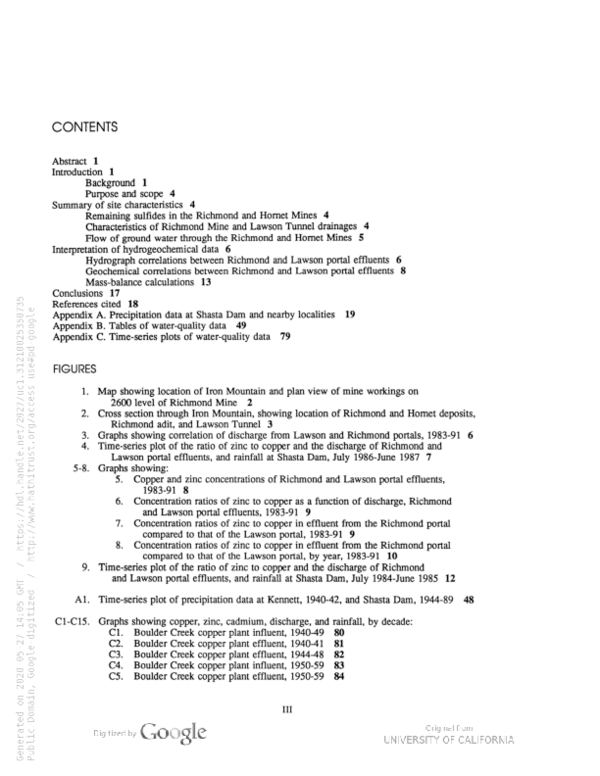 (PDF) Compilation and interpretation of water-quality and discharge data for acidic mine waters ...