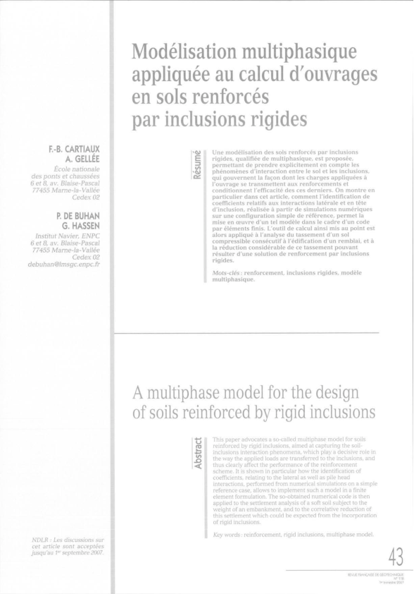 (PDF) Modélisation multiphasique appliquée au calcul d’ouvrages en sols ...