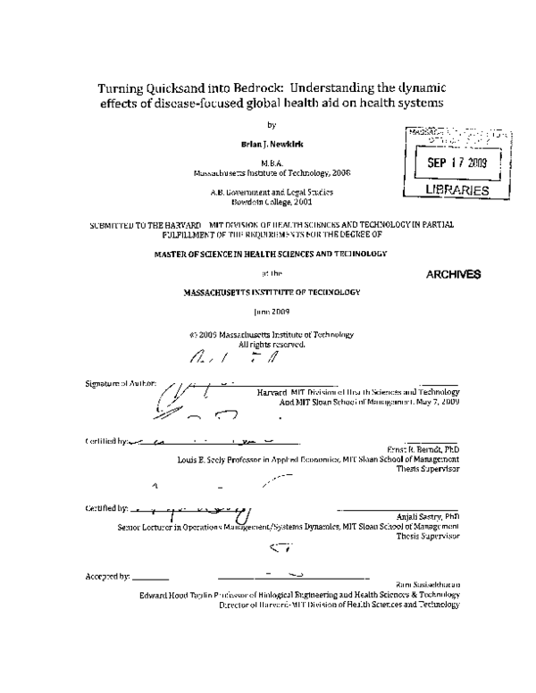 (PDF) Libraries Submitted to the Harvard- Mit Division of Health ...