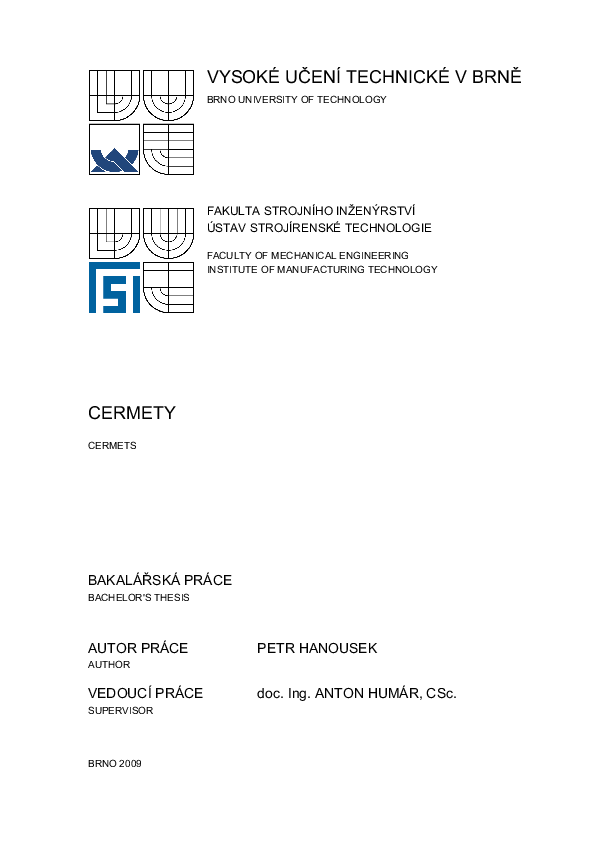 (PDF) Cermets