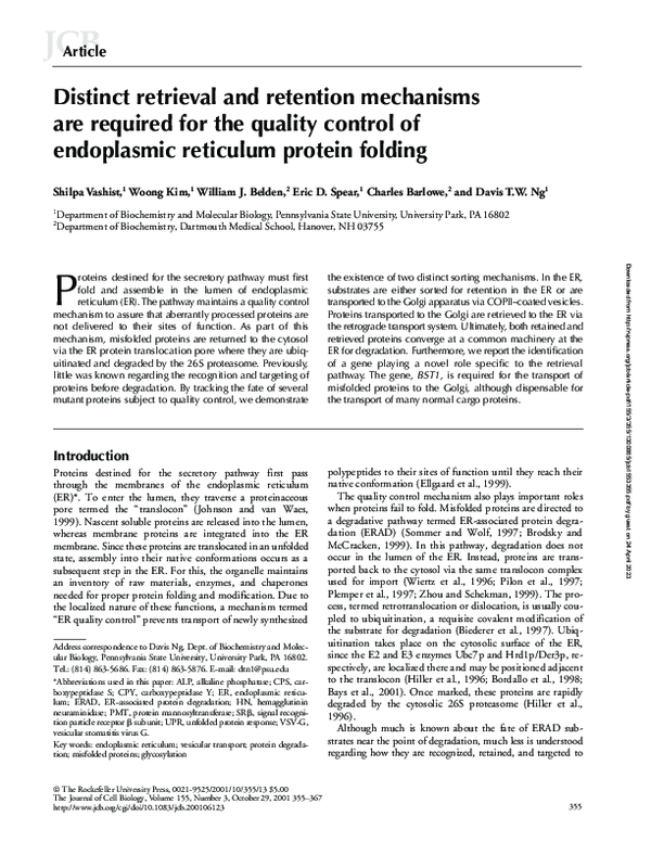 (PDF) Distinct retrieval and retention mechanisms are required for the ...