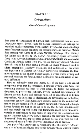 (PDF) Orientalism
