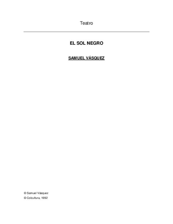 (PDF) El sol negro