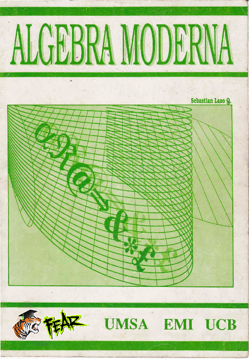 (PDF) Algebra Moderna Lazo Sebastian FEAR