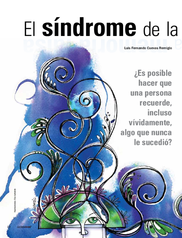 (PDF) El sindrome de la memoria falsa