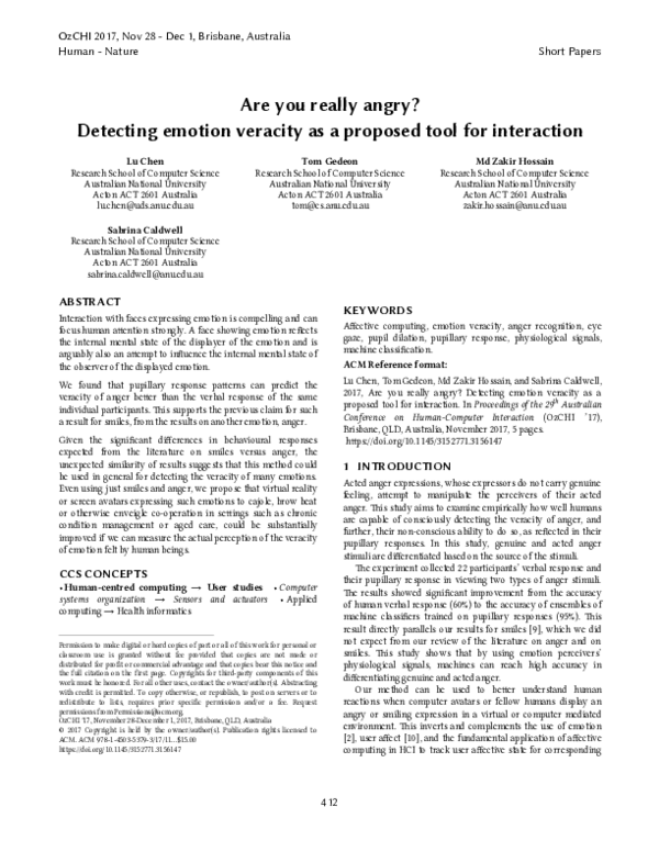 (PDF) Are you really angry?