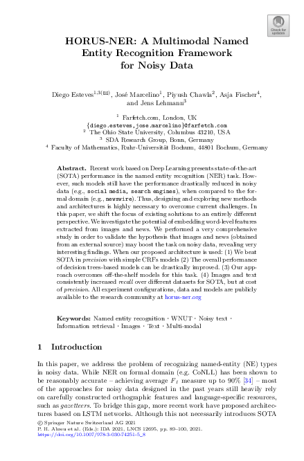 (PDF) HORUS-NER: A Multimodal Named Entity Recognition Framework for ...