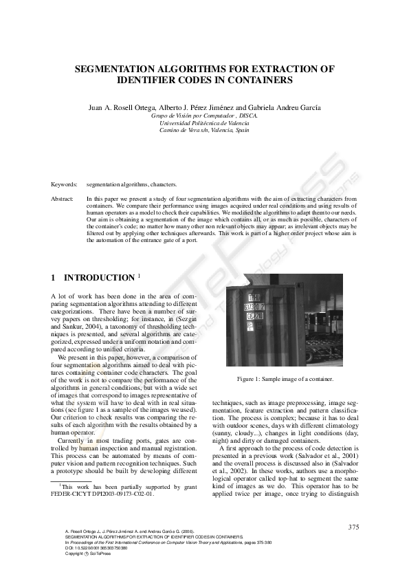 Pdf Segmentation Algorithms For Extraction Of Identifier Codes In
