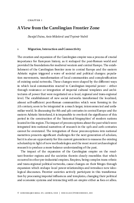 (PDF) A View from the Carolingian Frontier Zone