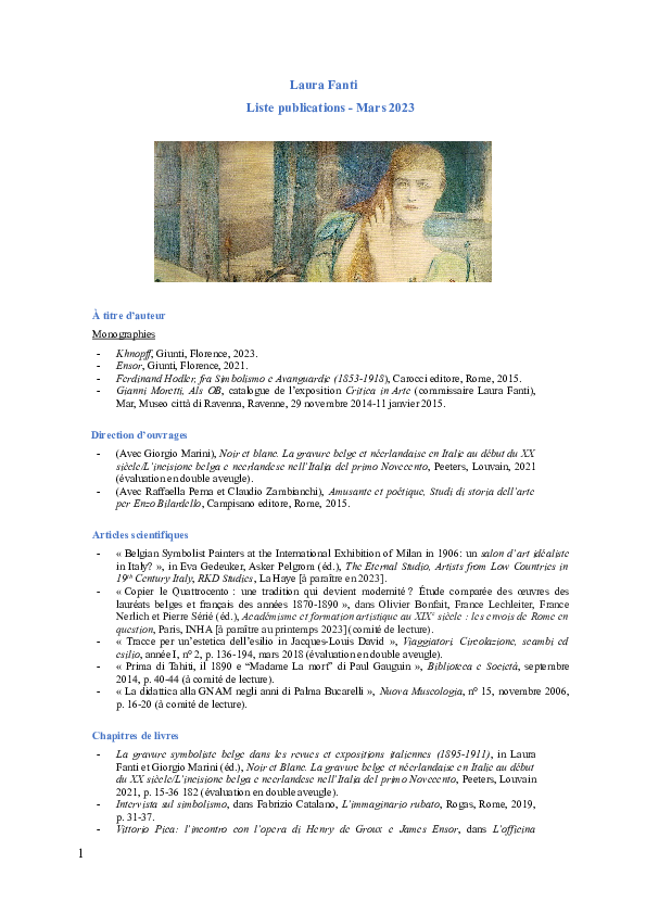 (DOC) Liste publications avril 2023