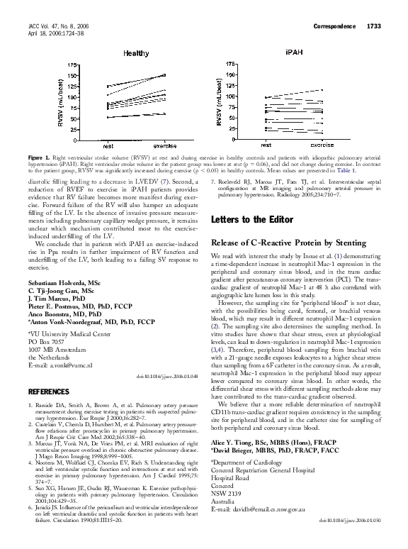 (PDF) Release of C-Reactive Protein by Stenting | Alice Tiong ...