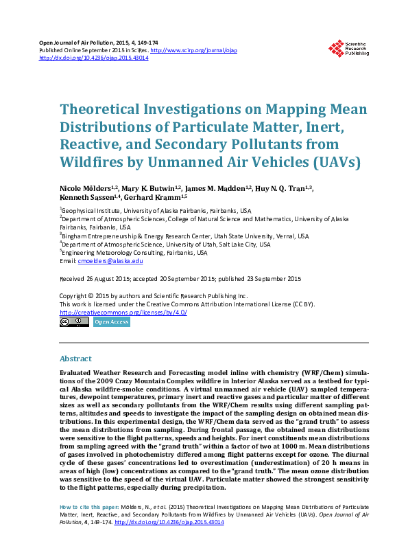 (PDF) Theoretical Investigations on Mapping Mean Distributions of ...