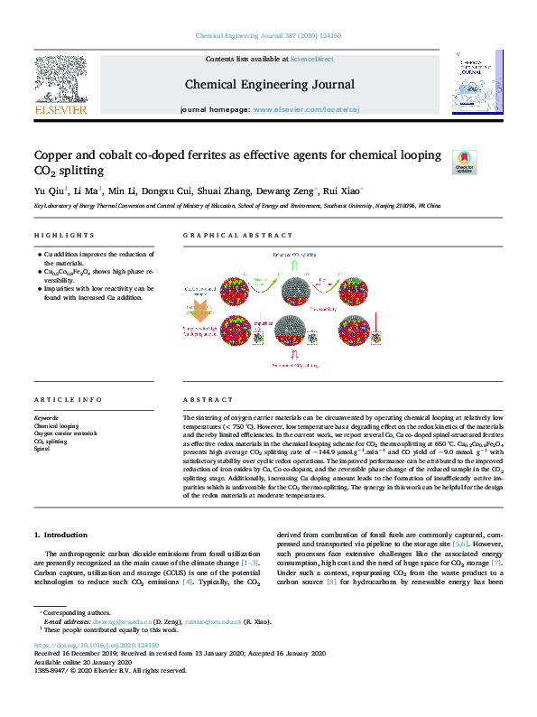(PDF) Copper and cobalt co-doped ferrites as effective agents for ...