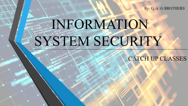 (PPT) INFORMATION SYSTEM SECURITY