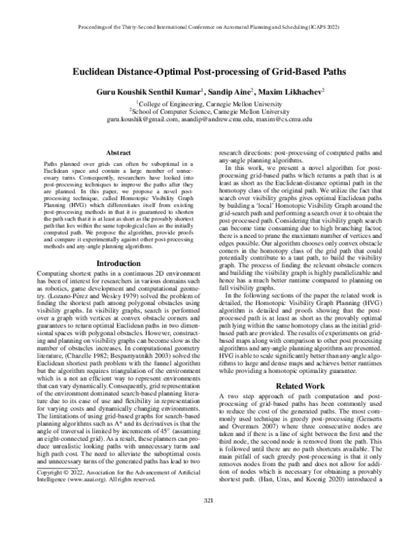 (PDF) Optimal Path Improvement via HVG Post-Processing
