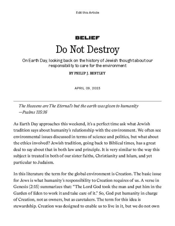 (PDF) Do Not Destroy