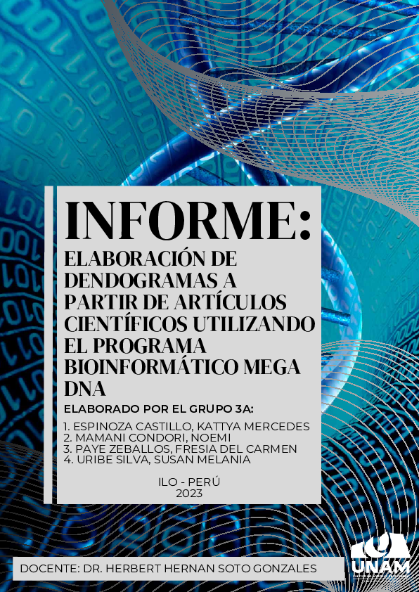 (PDF) INFORME: ELABORACIÓN DE DENDOGRAMAS A PARTIR DE ARTÍCULOS ...