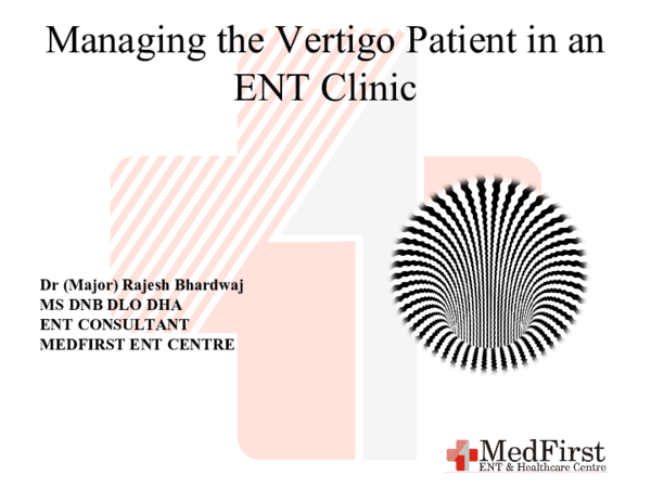 (PPT) Peripheral vertigo causes and management ENT Lecture