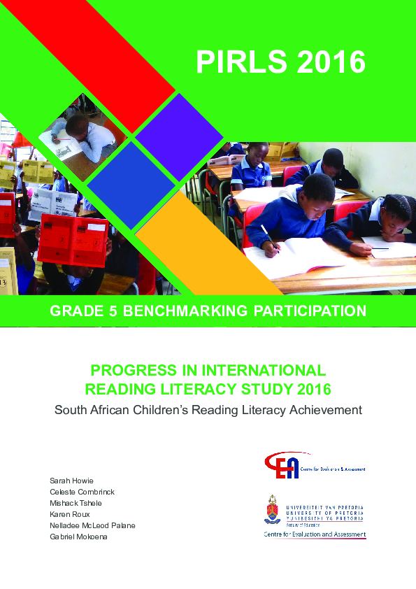 (PDF) PIRLS Literacy 2016 Progress in International Reading Literacy ...