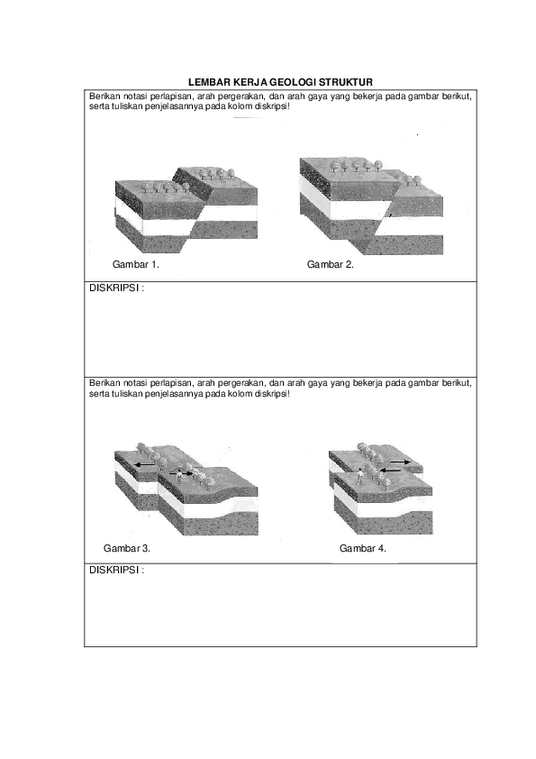 (PDF) Lembar acc geologi struktur