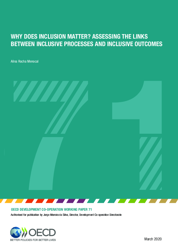 (PDF) Why does inclusion matter?