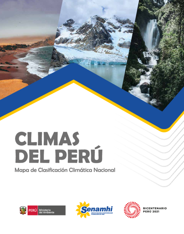 (PDF) Climas del Perú: mapa de clasificación climática nacional