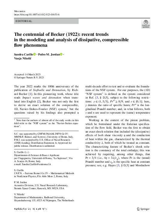 (PDF) The centennial of Becker (1922): recent trends in the modeling ...