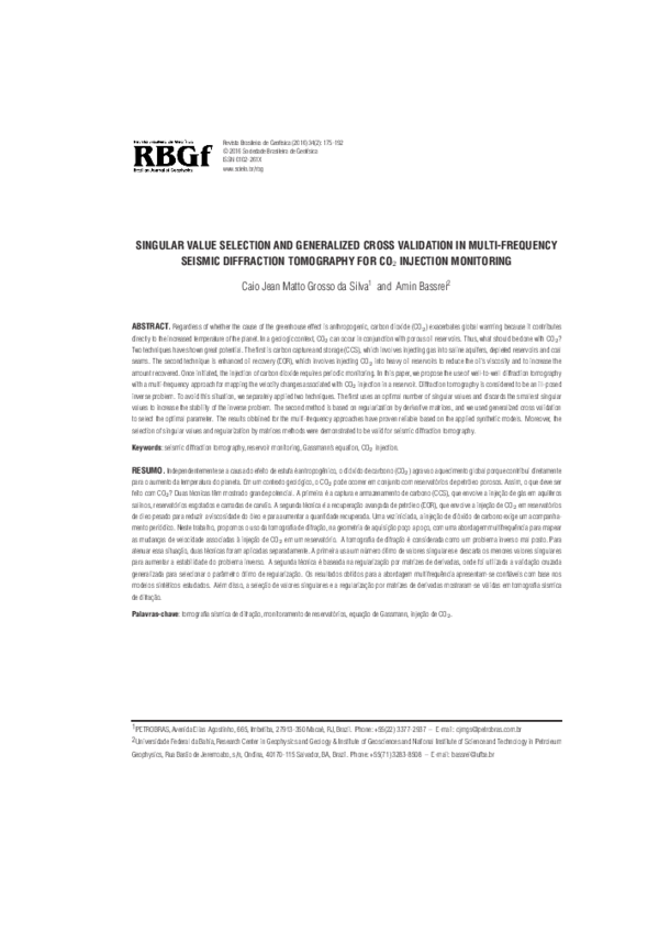 Pdf Singular Value Selection And Generalized Cross Validation In