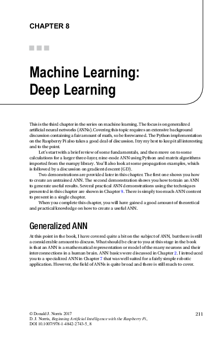 Pdf Machine Learning Deep Learning