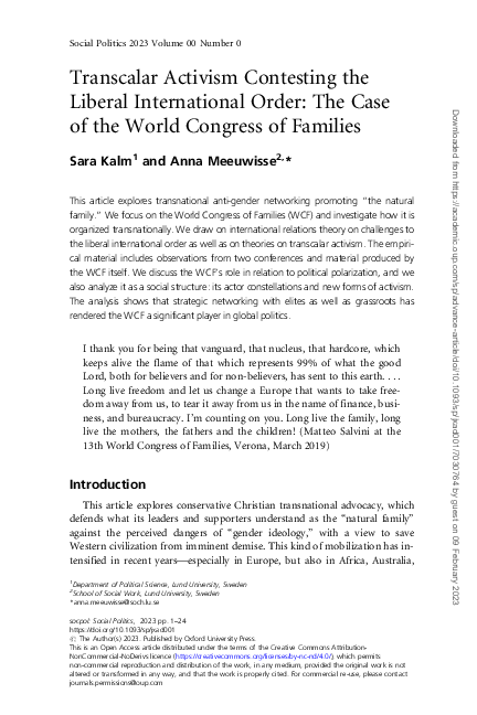 (PDF) Transcalar Activism Contesting the Liberal International Order ...