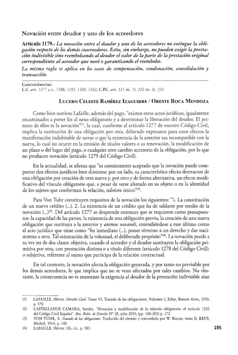 (PDF) Comentario al articulo 1179 del Codigo Civil Gaceta Juridica